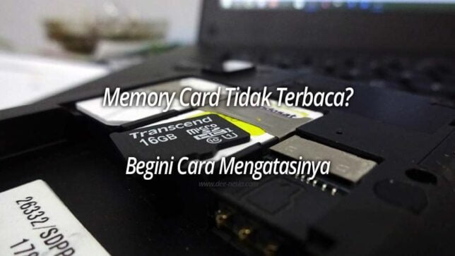 Cara Memperbaiki Kartu Memori Yang Tidak Terbaca